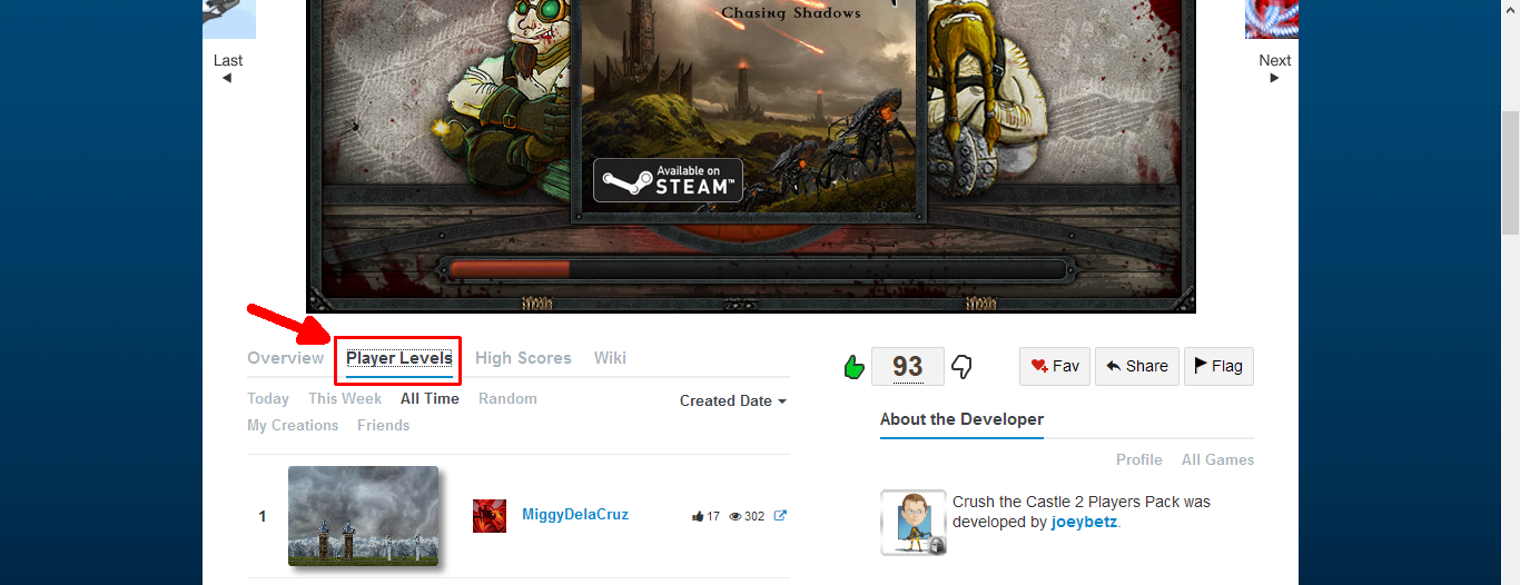 Player Level Games (Update)